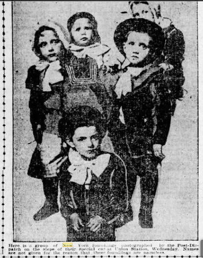 Foundlings to Missouri, 1901 – TrueStories